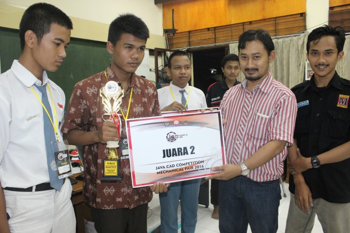 Java CAD & 3G Welding Competition | Program Studi Pendidikan Teknik Mesin